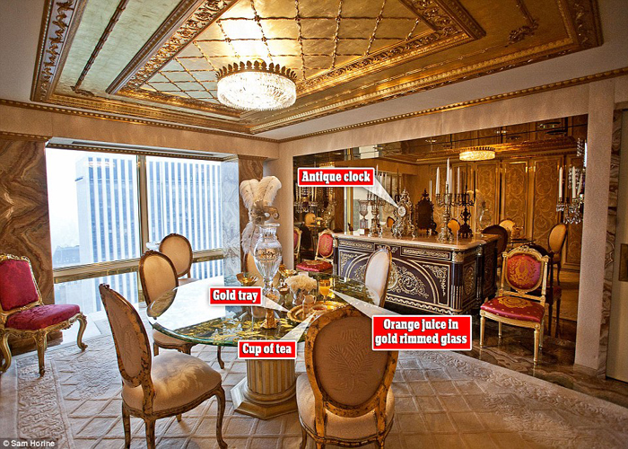 In Pictures: Donald Trump’s $100 million penthouse
