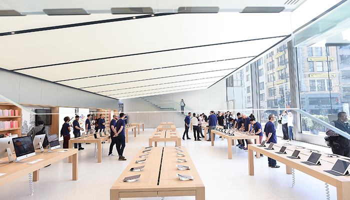 Apple unveils new store design in San Francisco