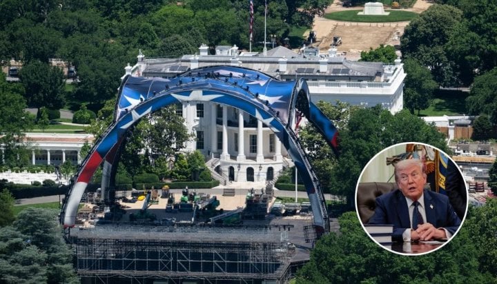 Trump says White House UFC octagon may never be removed after historic ...