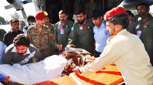 Army's relief, rescue operation continues in quake-hit areas