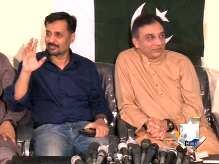 Raza Haroon joins Mustafa Kamal, MQM dissidents. | TV Shows - geo.tv