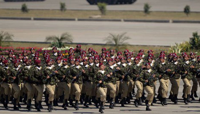 Pakistan Day celebrations begin with military parade