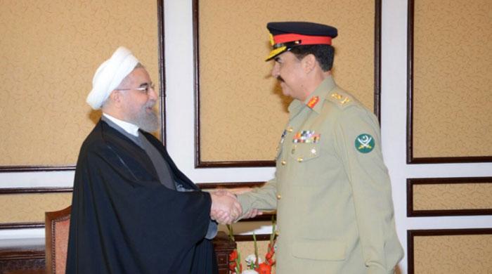 Army chief, Iran President discuss regional security
