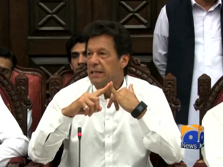 Entire nation backing army chief Imran Khan. | TV Shows - geo.tv