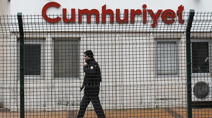 Turkish journalists jailed for five years, hours after courthouse attack Turkish journalists jailed for five years, hours after courthouse attack