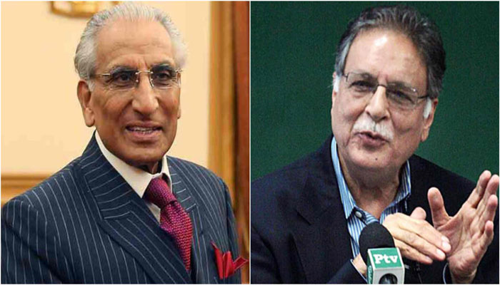 Tariq Fatemi, Pervez Rasheed leave for UK to meet PM Nawaz
