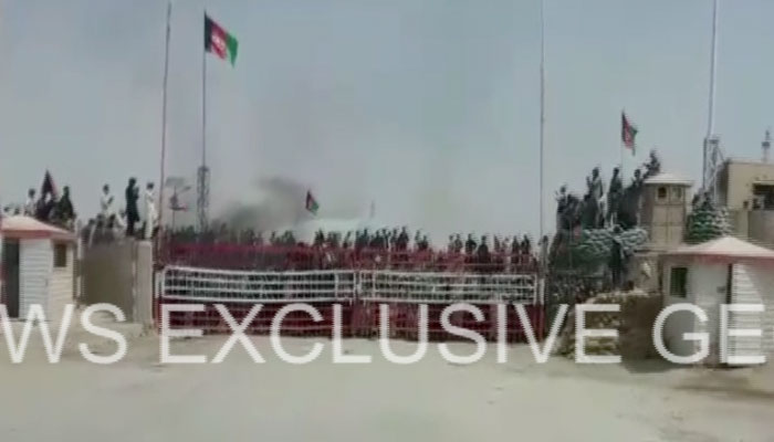 Tensions flare at Chaman border as Afghans stage anti-Pakistan protest ...