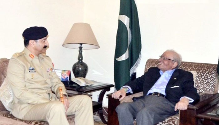 Corps Commander Karachi meets Governor Sindh