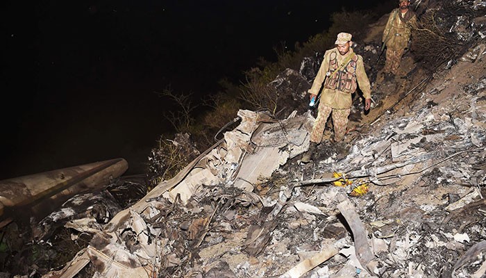 PK-661: Pilot made two mayday calls to control tower | Pakistan - Geo.tv