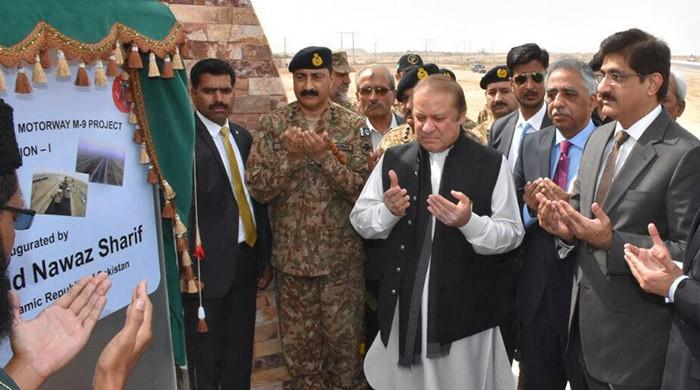 PM inaugurates Karachi-Hyderabad Motorway