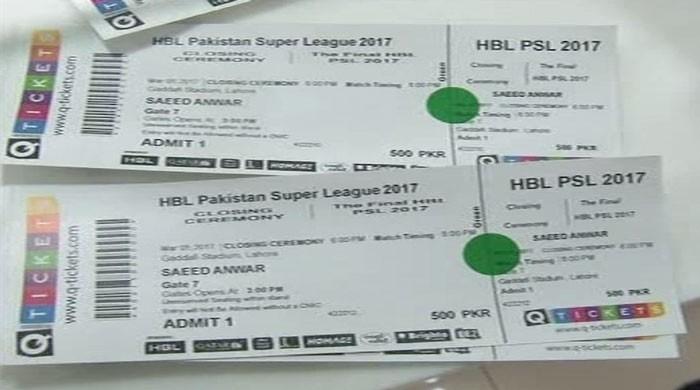 Online tickets for PSL final sell out within 24 hours