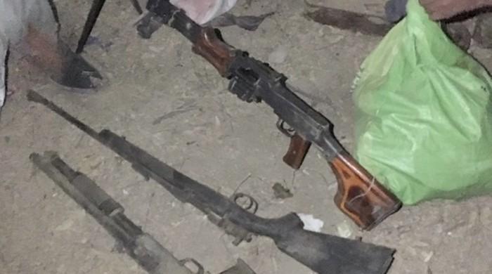 Rangers find weapons buried in Karachi graveyard