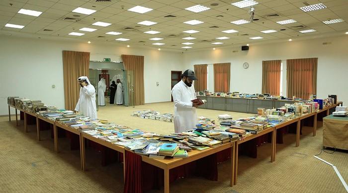 Used books exhibition held in Dubai