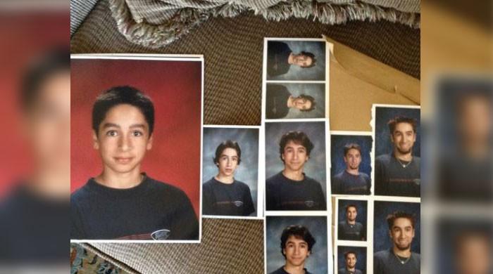 Guy wears same shirt in every school photo for 7 years