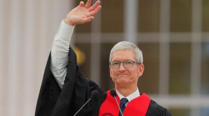 Apple's Cook tells MIT graduates: temper technology with humanity