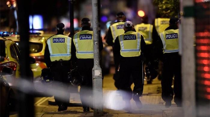 Man arrested with knives, axe near British army reserve base