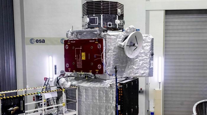 Spacecraft unveiled for first Europe mission to Mercury