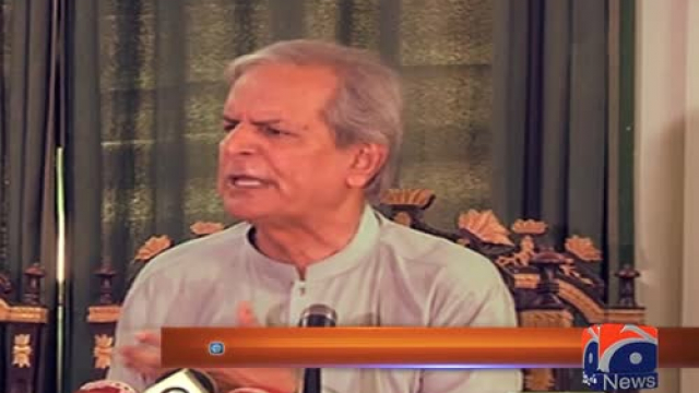 Javed Hashmi claims conspiracies at their peak 12-July-2017 | TV Shows ...