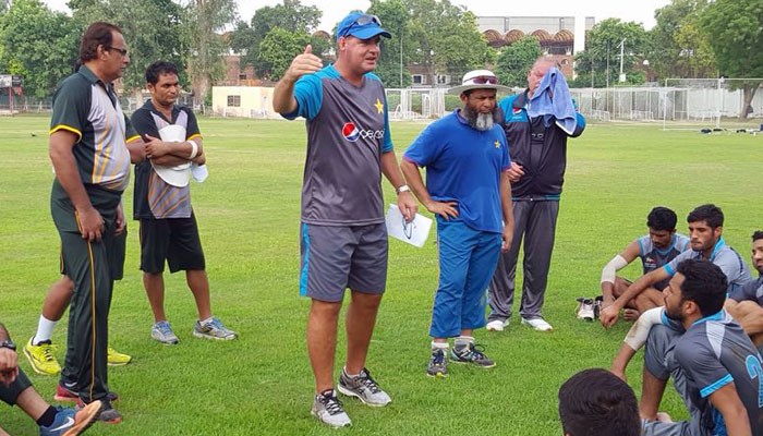 Coach Arthur trains young talent at NCA High Performance Camp