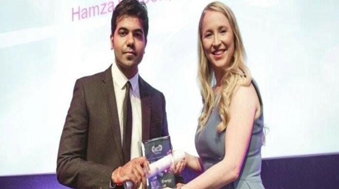 Pakistani awarded ‘Engineer of the Year’ by energy companies across Europe