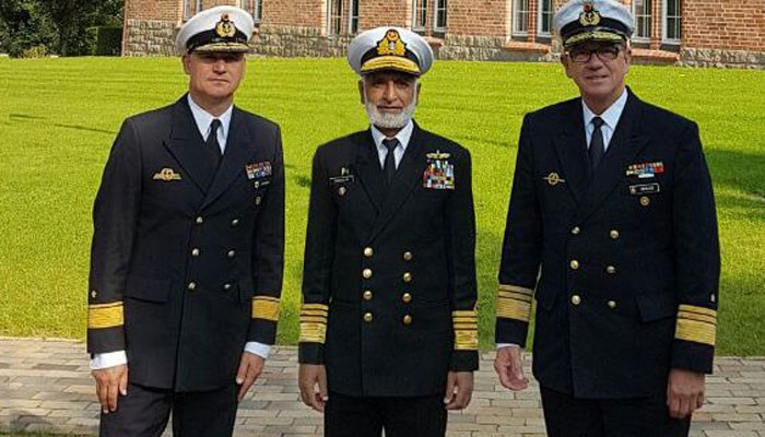 Naval chief meets German Naval Academy commandant: Pak Navy