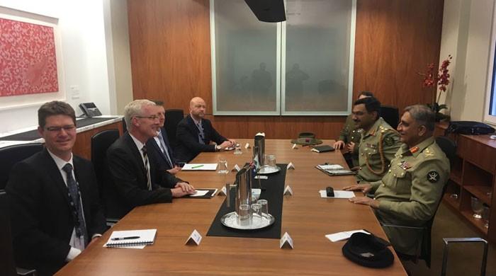 Army chief meets civil-military leadership in Australia