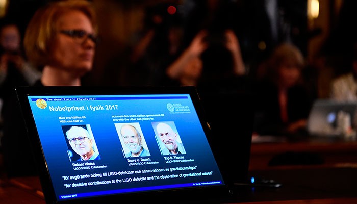 Gravitational wave pioneers win 2017 Nobel Physics Prize