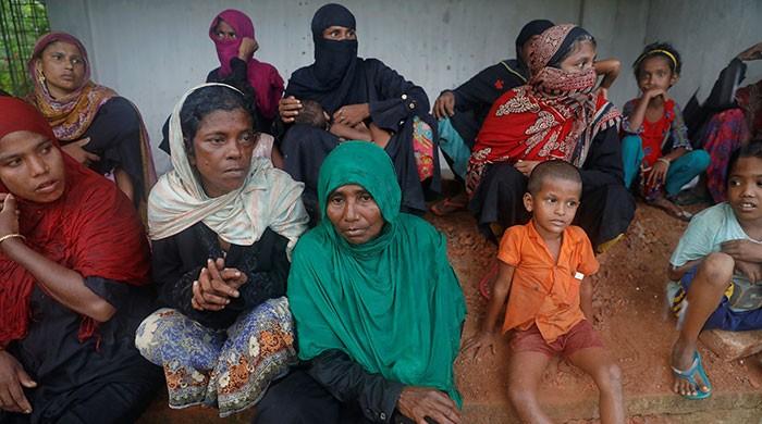 Rohingya fleeing Myanmar say army redoubling push to clear villages