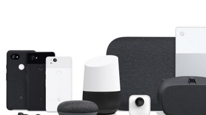 Google launches new phones, speakers in hardware push