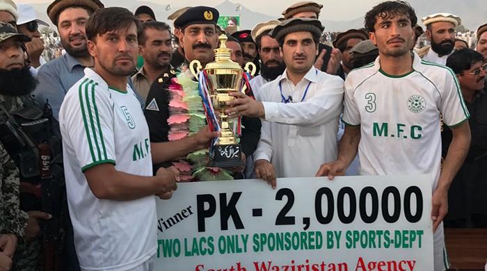 Euphoric crowd cheer football festivity as Muslim FC wins Peace Cup in ...