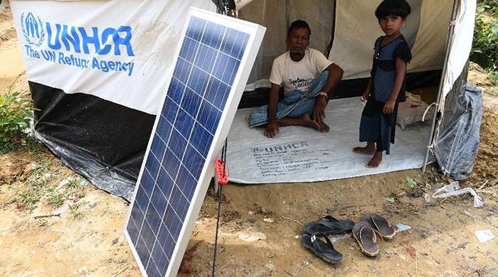 Solar panels offer a lifeline in Rohingya refugee camps