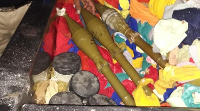 Police seize rockets, explosives from TTP terrorists in Karachi