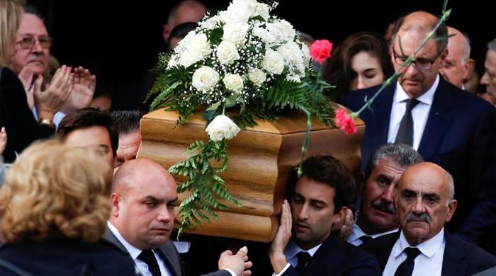 Funeral of slain Malta blogger hears warning to her killers