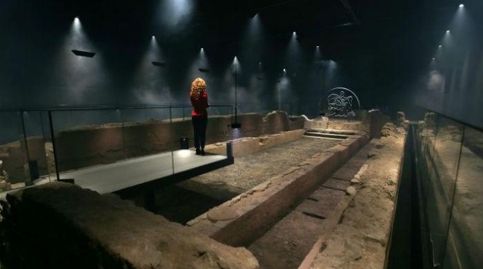 Roman temple restored deep under City of London