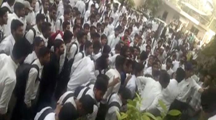Students lock up Sir Syed University gates after dispute with ...