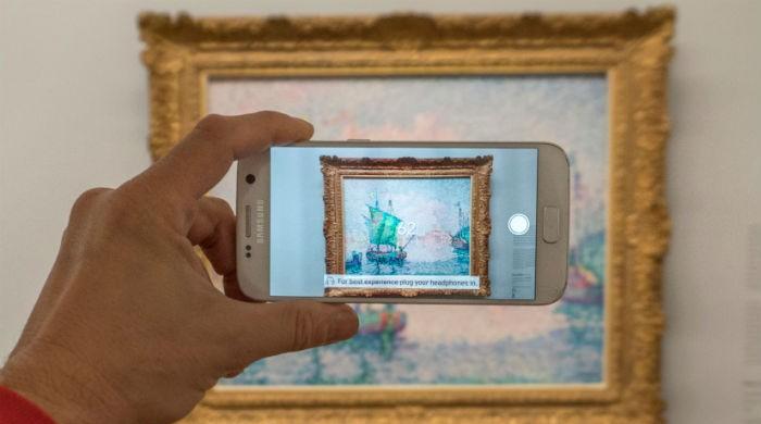 'Augmented reality' brings art alive in Vienna