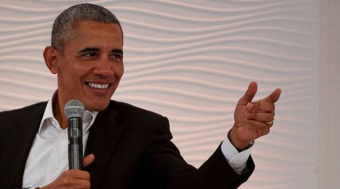 Obama says 'think before you tweet'