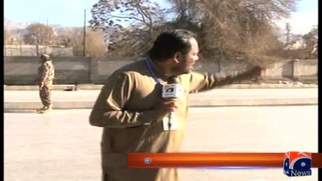 Church Attack: Geo News reporter Salman Ashraf reporting from Quetta | TV Shows - geo.tv