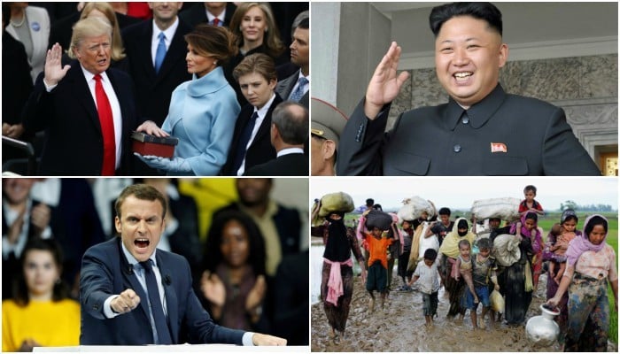 Key events in 2017 around the world