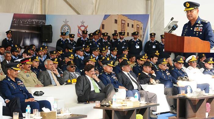 PAF inaugurates new operational air base at Bholari near Karachi