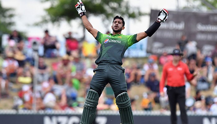 WATCH: This is how Hasan Ali celebrated his fifty against NZ