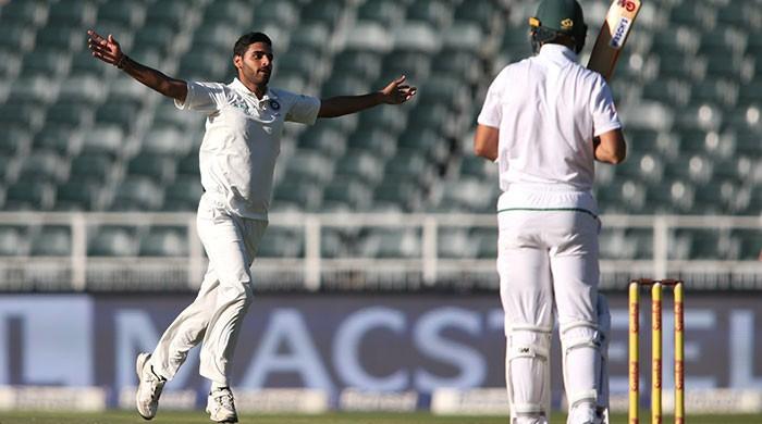 Fast bowlers dominate first day of final Ind-SA Test