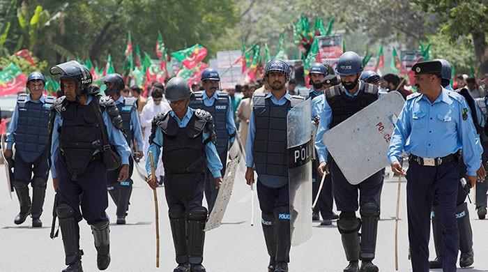 Protests in capital: Over Rs1bn spent on security in last five years