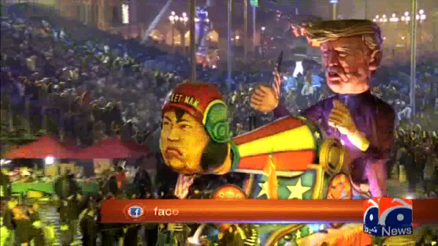 Special Report - #Massive Donald Trump, Kim Jong Un floats feature in ...