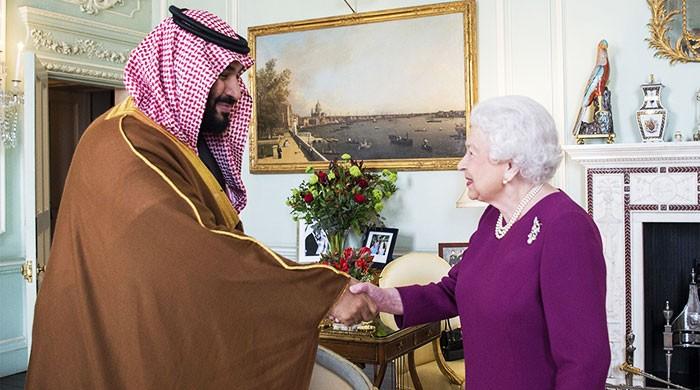UK's May defends Saudi ties as crown prince get royal welcome in London