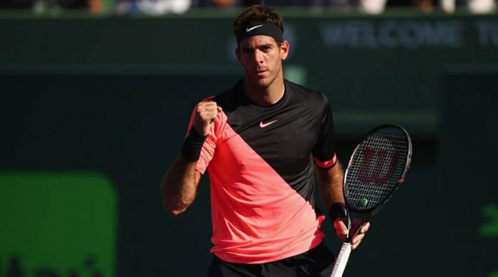 Del Potro, Isner advance at Miami Open