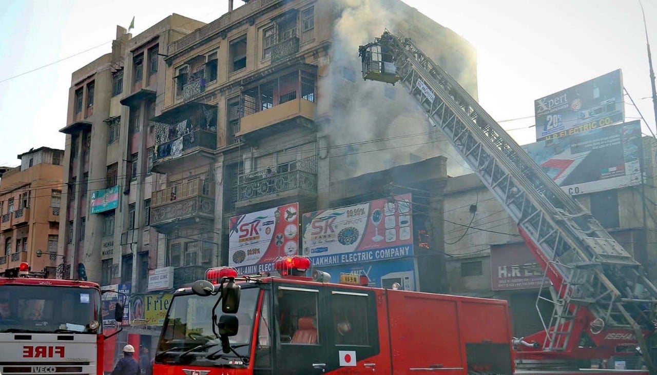 On their own: Karachi's firefighters face the heat with meagre ...