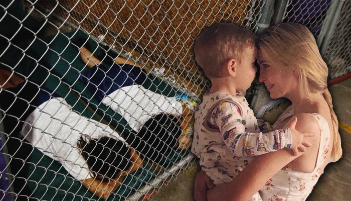 Ivanka Trump photo with son sparks backlash over border separations