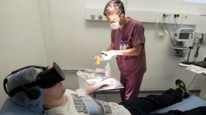 French emergency room tests virtual reality path to pain relief