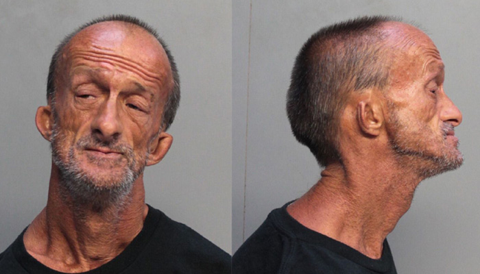 Florida man with no arms charged with stabbing man with scissors